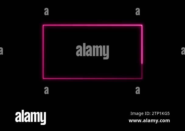 saber neon light line loop animated 4K Stock Video Footage - Alamy