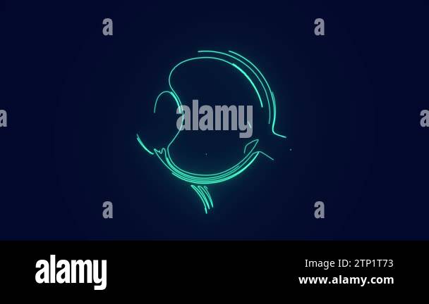 Human eye vision system human body anatomy medical science animation ...