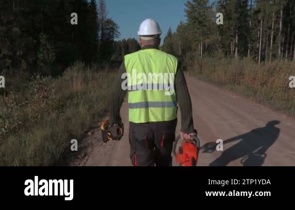 Forestry worker forestry Stock Videos & Footage - HD and 4K Video Clips ...