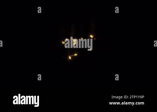 Burning Number 87. Fire Number. Alpha Channel. Transparent Background ...