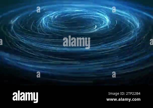 Kinetic Concentric Circles Spinning/ 4k animation of abstract dynamic ...