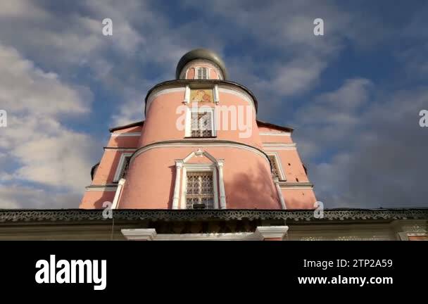 Donskoy Monastery. Medieval Russian churches on the territory ...