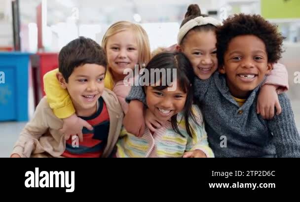 Kids group hug school Stock Videos & Footage - HD and 4K Video Clips ...