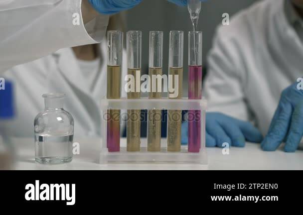 Researcher dropping reagent test Stock Videos & Footage - HD and 4K ...