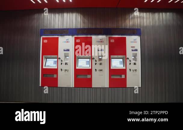 Self service ticket vending machines Stock Videos & Footage - HD and 4K ...