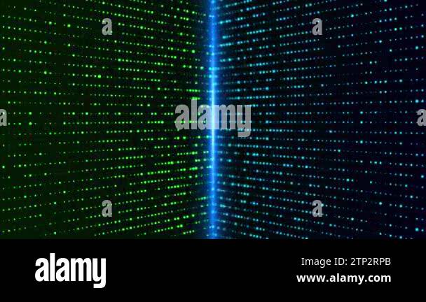 Big data visualization. Abstract Particles Background. Visual information. Computer code. Data ...