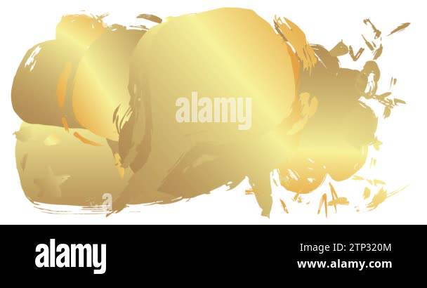 Abstract gold graffiti speech bubble Stock Videos & Footage - HD and 4K ...