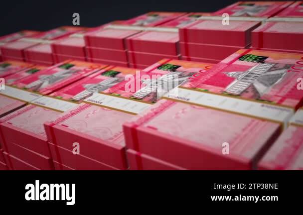 Dominican money Dominican Republic Peso banknote bundle growth up loop ...