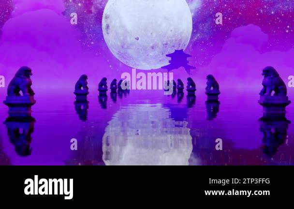 Full Moon Night is motion footage for festival films and cinematic in ...