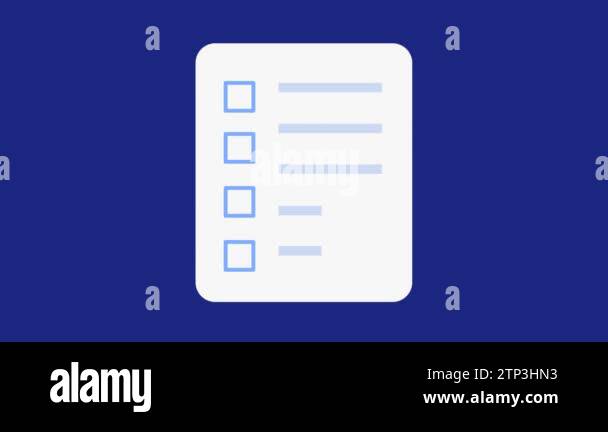 Checklist mark Stock Videos & Footage - HD and 4K Video Clips - Alamy
