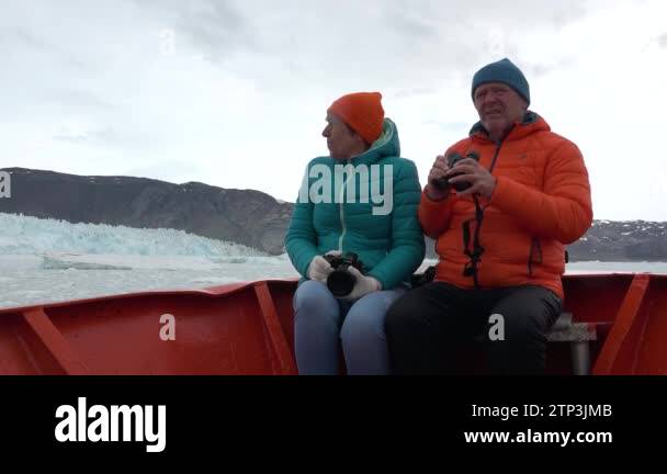 Older people travel. People exploring the world. Married couple ...