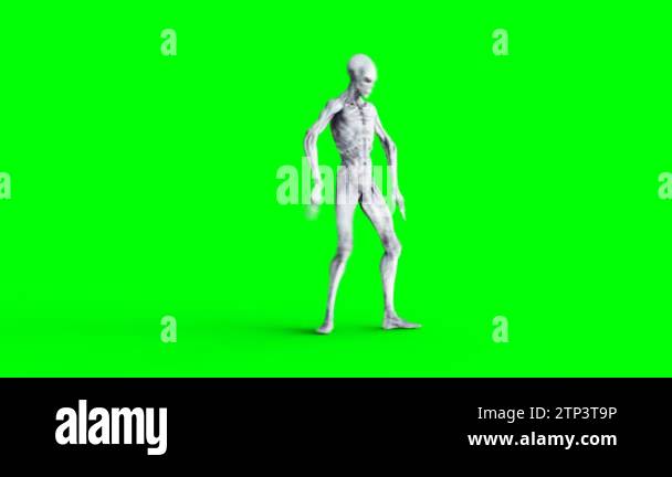 Funny alien dancing hip hop. Realistic motion and skin shaders. 4K ...