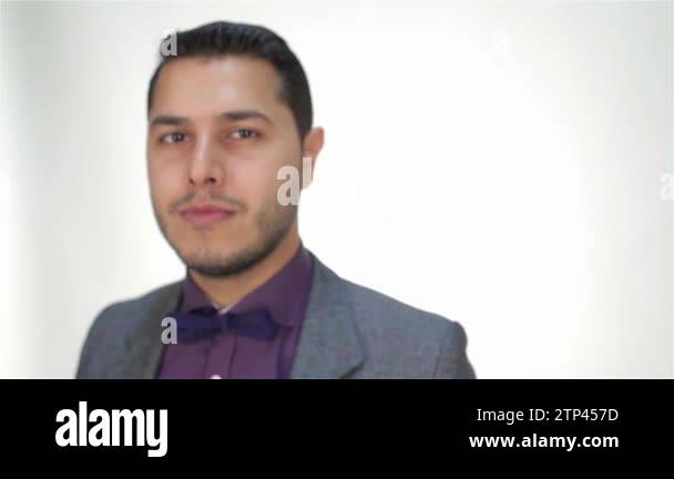 Positive male isolated on white background. Business emotions. The ...