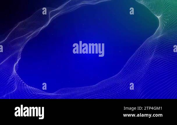 Animated Colorful Particle movement and Shiny moving lines design ...