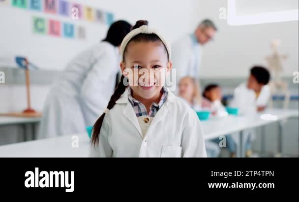 Student portrait science girl Stock Videos & Footage - HD and 4K Video ...