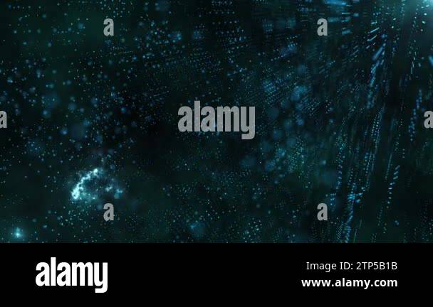 Abstract digital background. Data flow information. Futuristic abstract ...