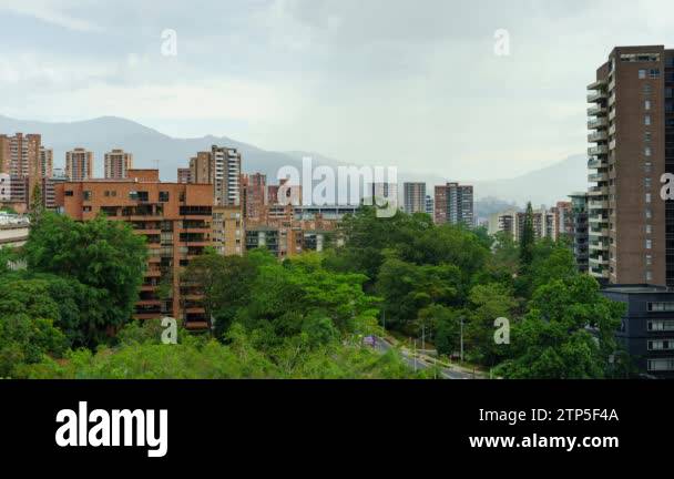 Medellin, Colombia. September 3, 2023. Dynamic Medellin Weather. 4K ...