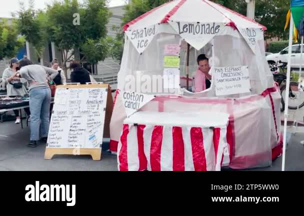 Cotton candy booth Stock Videos & Footage - HD and 4K Video Clips - Alamy