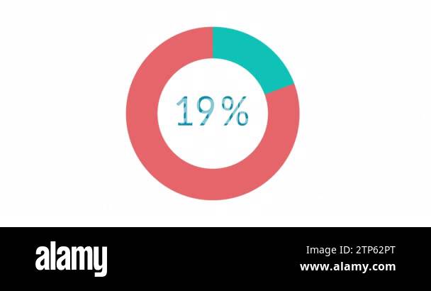Modern Loading white Circle Ring on white background. 100 percent in ...