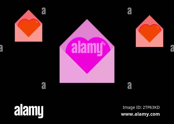 Gift box spinning animation on black background.3D gift box rotation ...