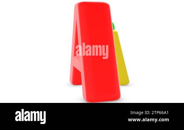 Abc colored alphabet letters Stock Videos & Footage - HD and 4K Video ...