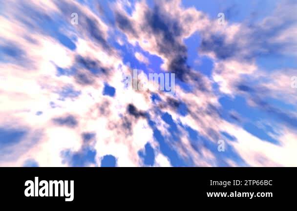 abstract background flat white clouds animation Stock Video Footage - Alamy