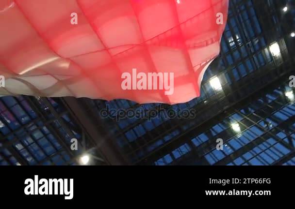 ROME, ITALY - DECEMBER 9, 2017: Rome Book Fair under "The Cloud"a ...