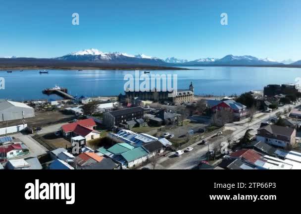 Coastal landscape in patagonia Stock Videos & Footage - HD and 4K Video ...
