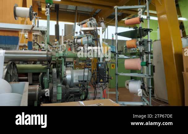 facilities of weaving machine. industrial weaving loom machine in ...