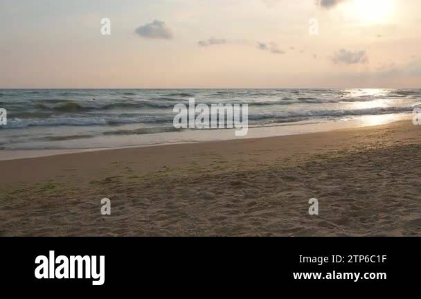 Ocean waves sunset afterglow Stock Videos & Footage - HD and 4K Video ...