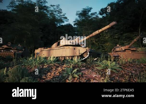 Military forest tank Stock Videos & Footage - HD and 4K Video Clips - Alamy