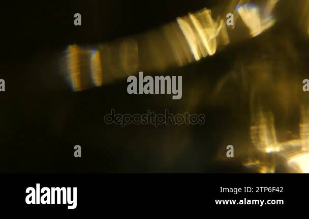 Film Burn Footage.Light pulses and glows. beautiful light leak in Ultra ...