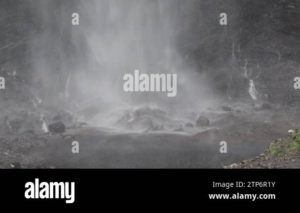 Gocta Cataracts, Catarata del Gocta, are perennial waterfalls with two ...