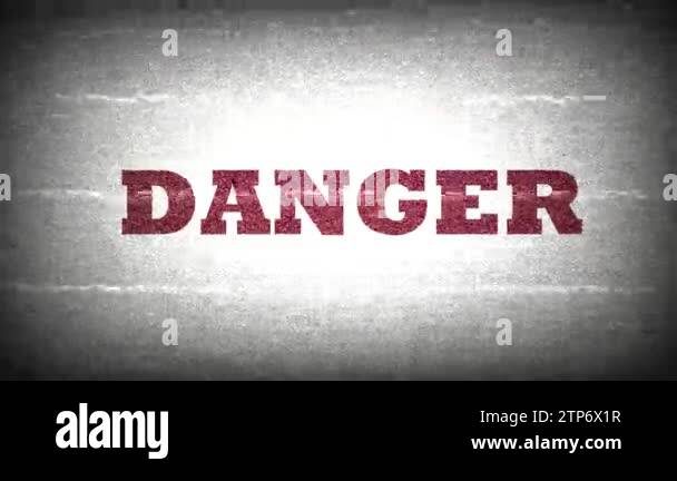 Danger tv Stock Videos & Footage - HD and 4K Video Clips - Alamy