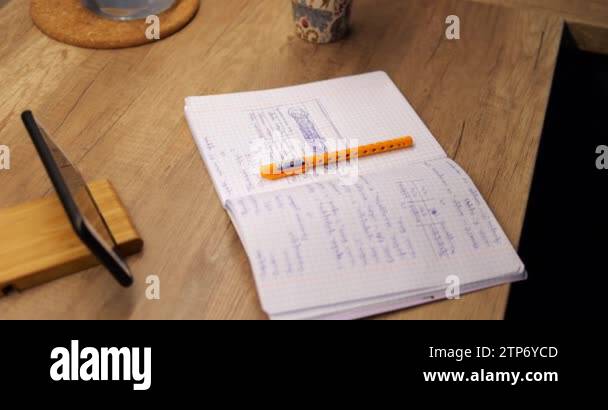 School work book open Stock Videos & Footage - HD and 4K Video Clips ...