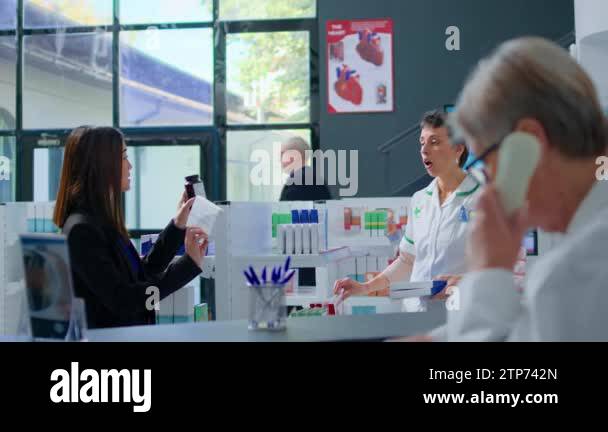 Chemist counter Stock Videos & Footage - HD and 4K Video Clips - Alamy