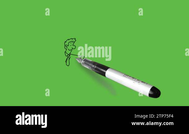 draw young man hold leather whip in his right hand and pulling chair ...