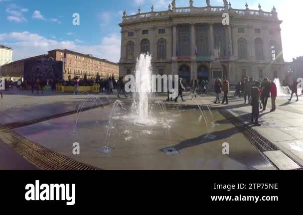 Square in torino fountain people Stock Videos & Footage - HD and 4K ...