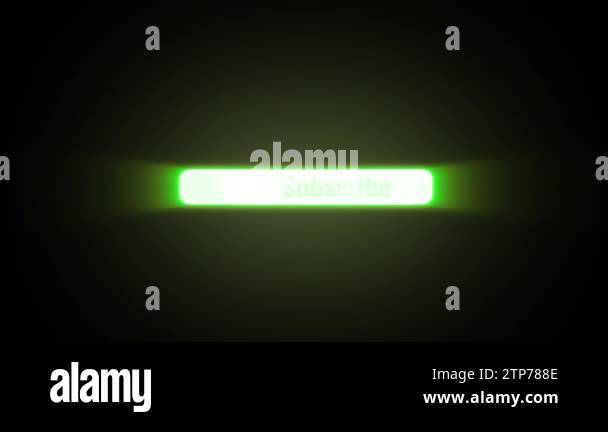 Animated YouTube Subscribe Button for Video Overlay. Like Subscribe ...