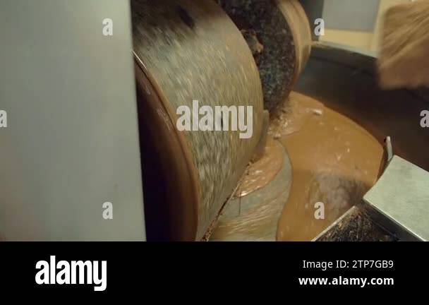 Cocoa grinding machine Stock Videos & Footage - HD and 4K Video Clips ...