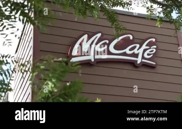 Macdonald logo sign board Stock Videos & Footage - HD and 4K Video ...