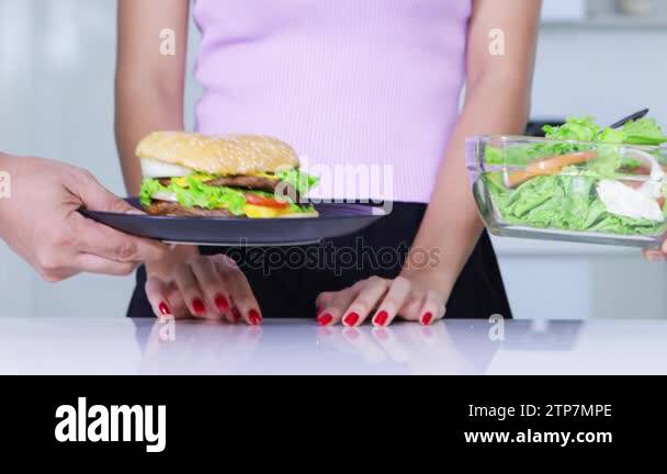 Anonymous woman taking plate Stock Videos & Footage - HD and 4K Video ...