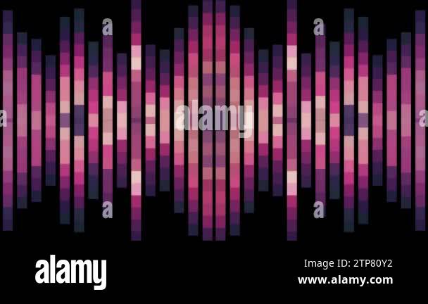 abstract soft pink color moving vertical pixel block background ...