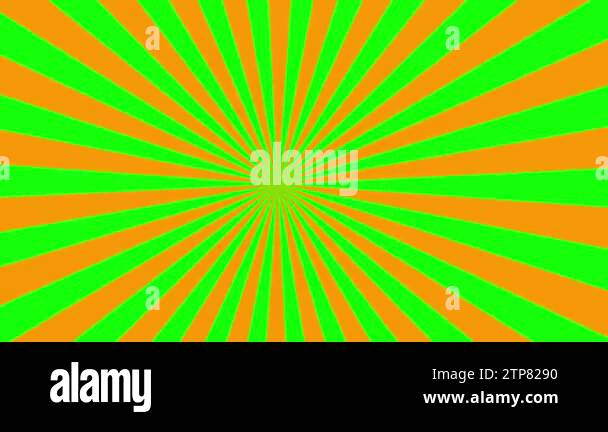 Animated abstract orange rotating background. Looped video. Vector ...
