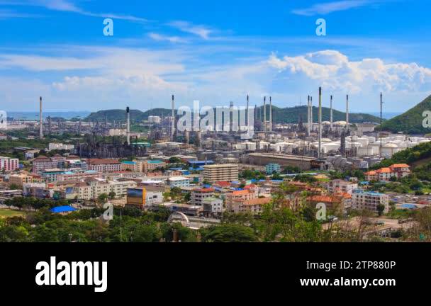 Oil refinery factory building Stock Videos & Footage - HD and 4K Video ...