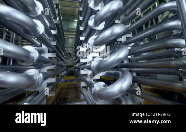 Curved steel tubing Stock Videos & Footage - HD and 4K Video Clips - Alamy