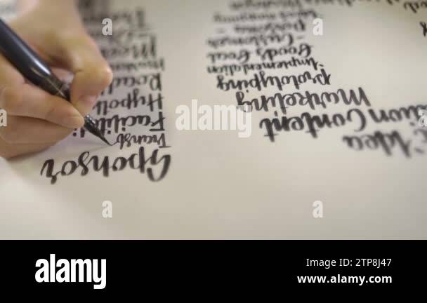 Word records Stock Videos & Footage - HD and 4K Video Clips - Alamy