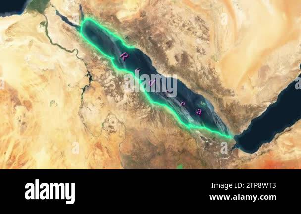 Red sea map Stock Videos & Footage - HD and 4K Video Clips - Alamy