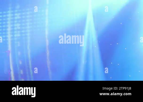 Stage lights at the concert with fog, Stage lights on a console ...