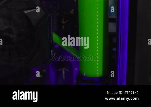 Liquid cooling, high-end technologies, green toxic water as biohazard ...